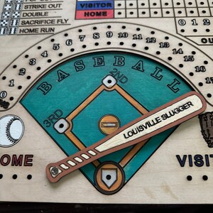 Tabletop Baseball Game 11x10 - Etsy