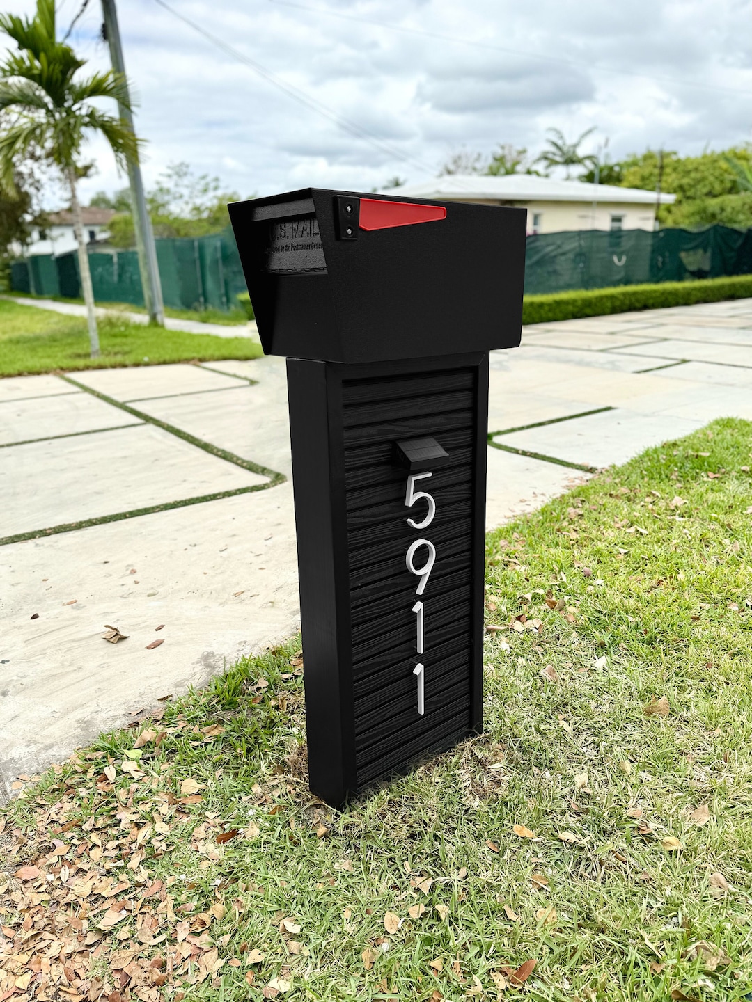 SLATSECURE LUXE Locking Mailbox - Mail Boss USPS Approved Modern ...
