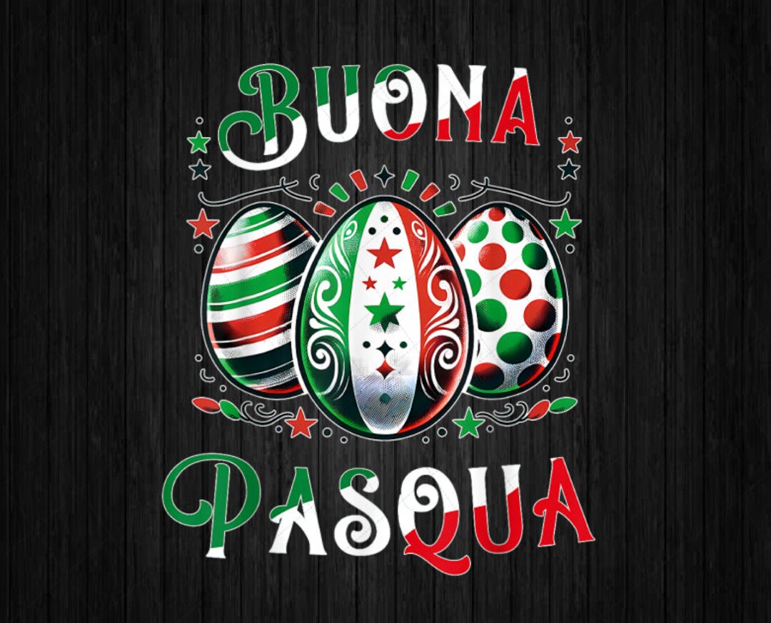 PNG ONLY Buona Pasqua Italian Easter Png, Happy Easter Egg Buona Pasqua ...