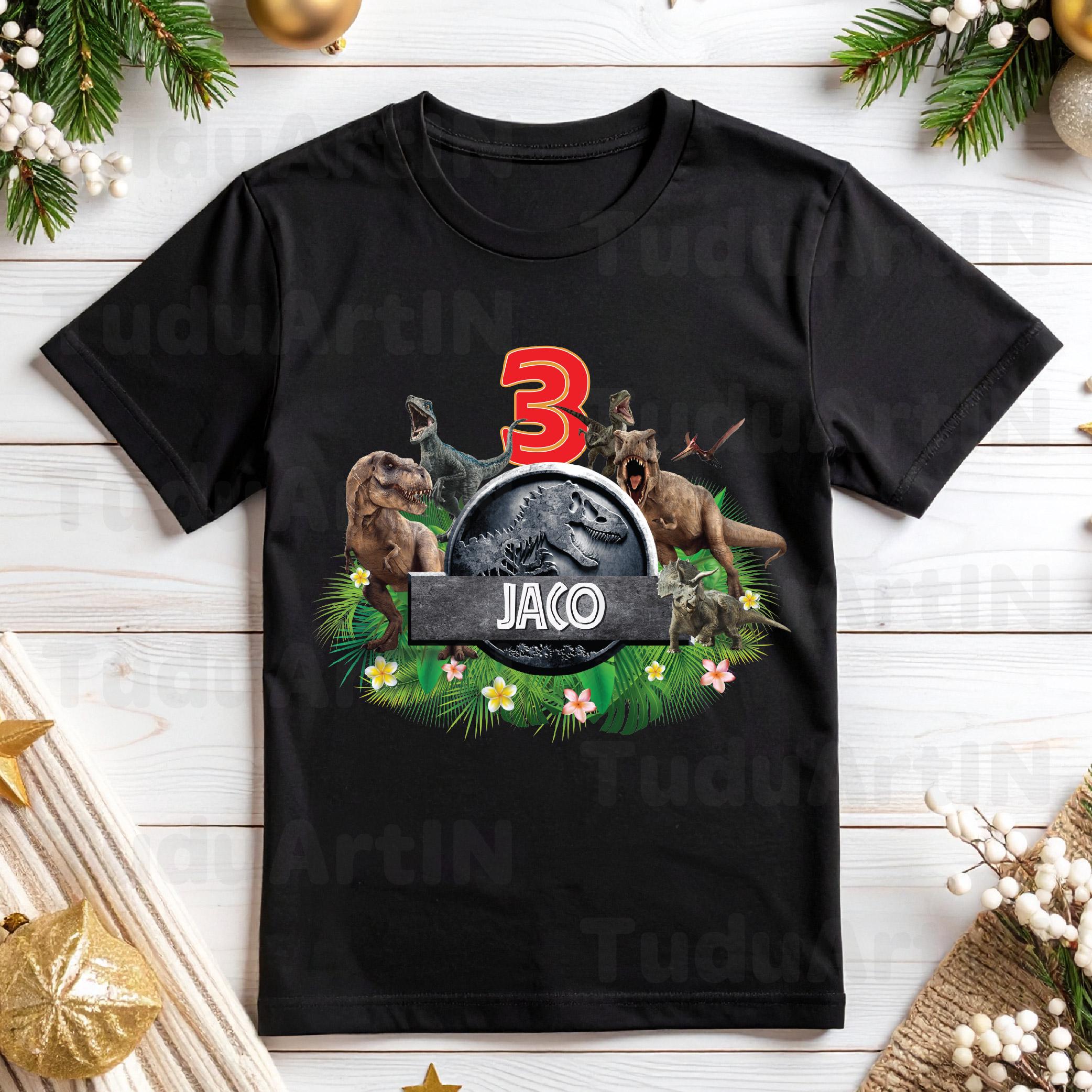 Personalized Dinosaur Birthday Kid Png Only, Custom Dinosaur Png ...