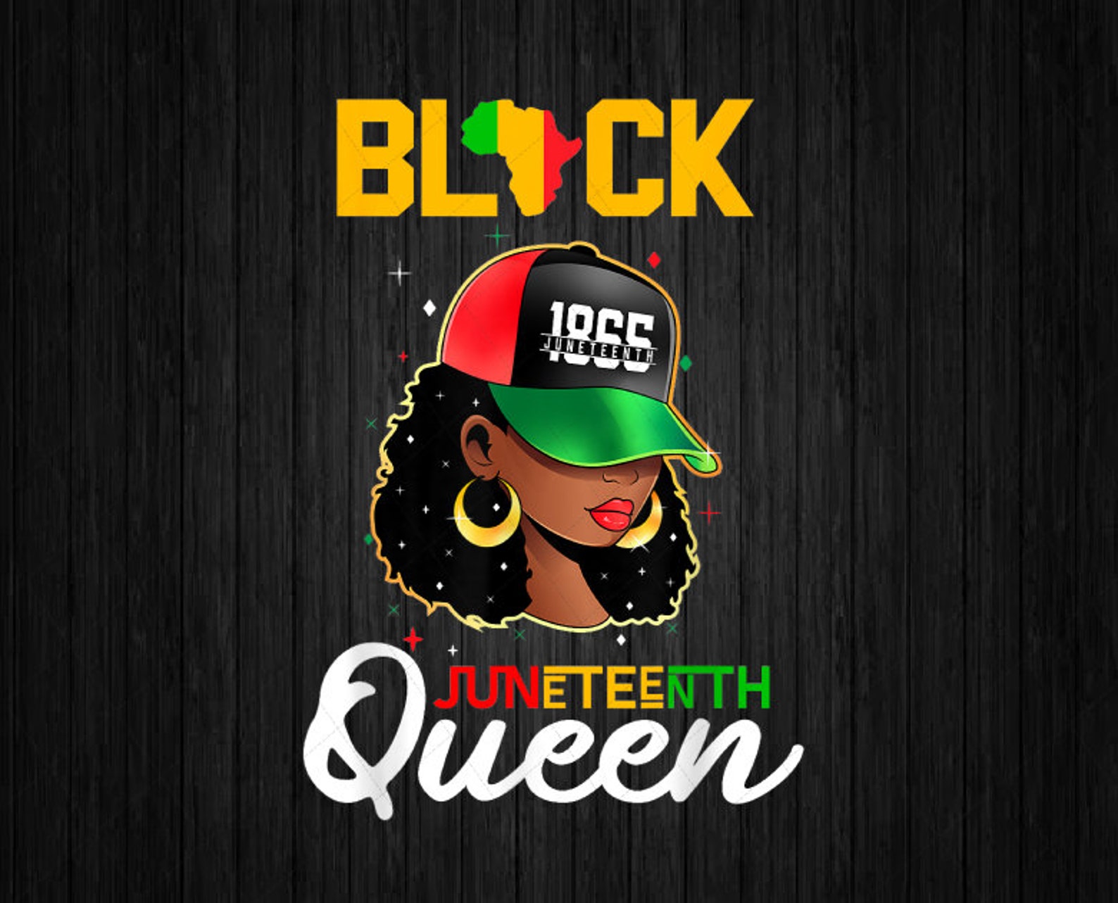 PNG ONLY 1865 Juneteenth Black Queen Png, Free-ish Since 1865 Png ...