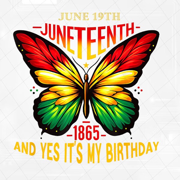 Juneteenth Birthday Card - Etsy