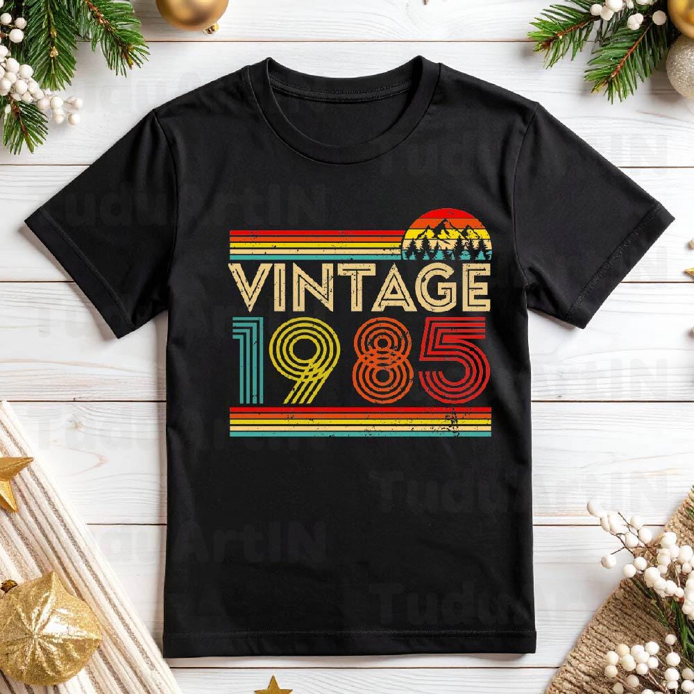Vintage 1985 Classic Year 1985 Birthday Men Women Vintage Svg, 1985 ...