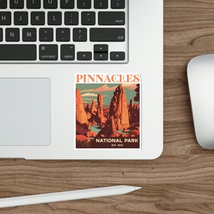 Pinnacles National Park Sticker, Pinnacles National Park, Pinnacle ...