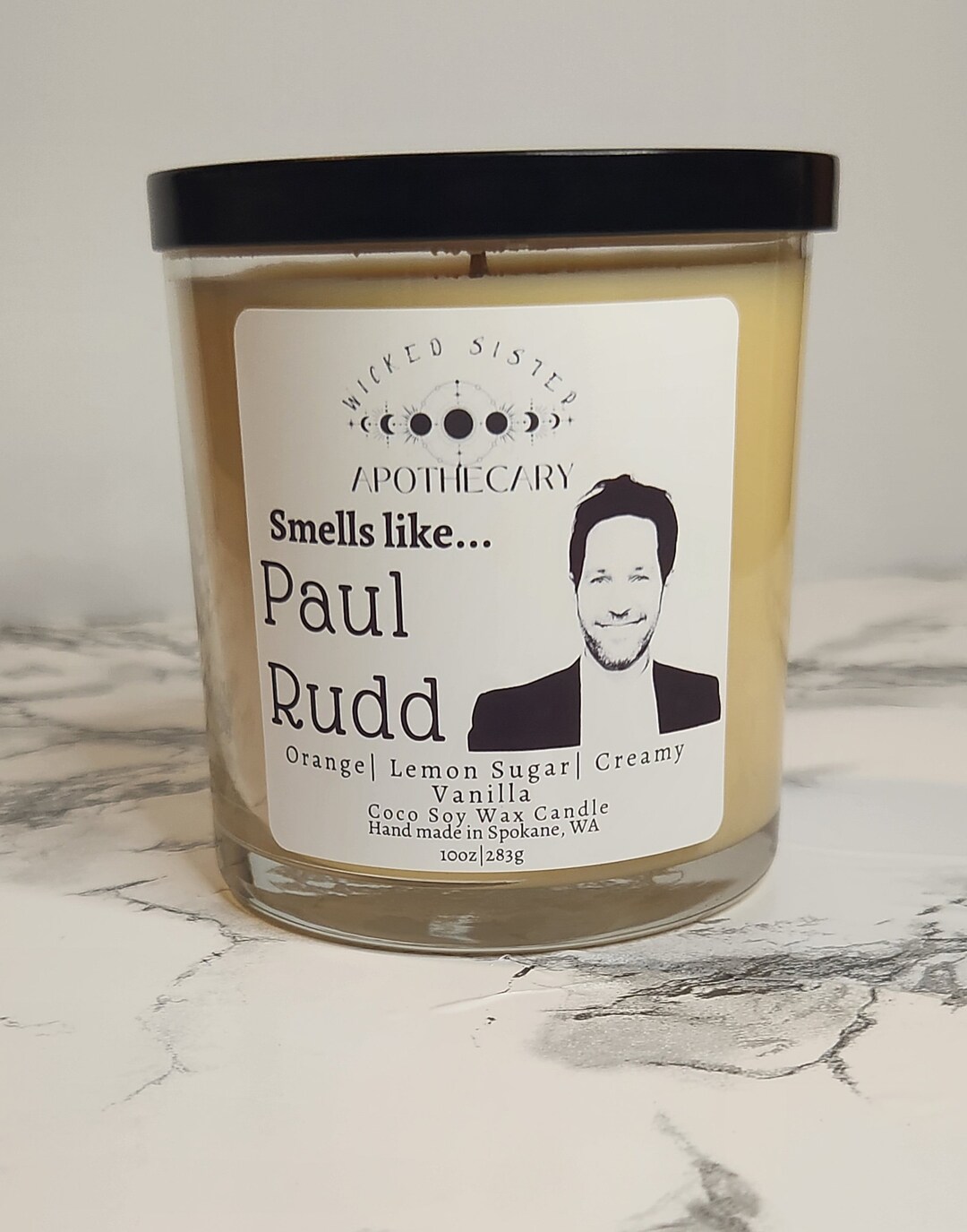 Paul Rudd Candle Paul Rudd Lovers Fans Funny Candle Gifts Orange ...