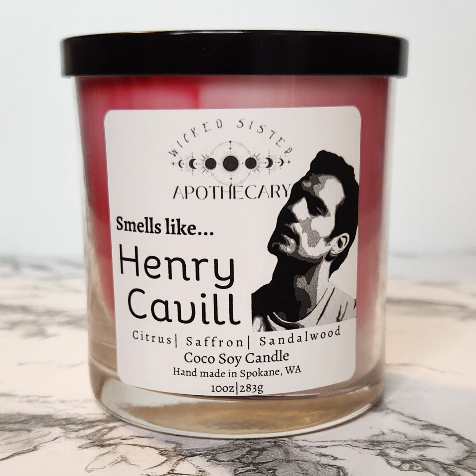 Henry Cavill Candle Gift Henry Cavill Fan Gifts Masculine Scents Henry ...