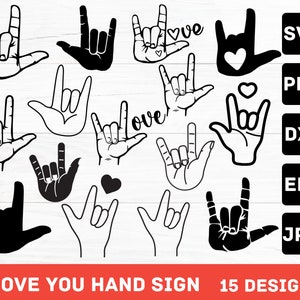 Sign Language - Etsy