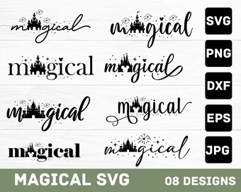 Magical Svg, Magical and Fabulous, Family Trip Shirt Svg, Fairy Sparkle ...