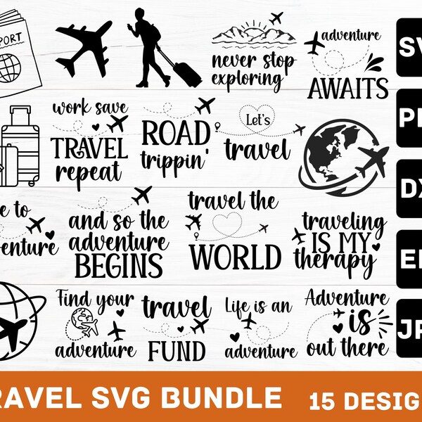 Travel svg - Etsy