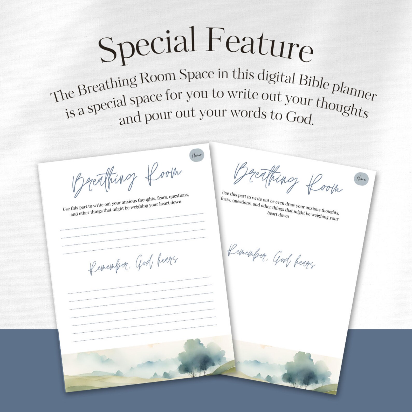Shalom Bible Planner Printable Christian Planner Goodnotes - Etsy