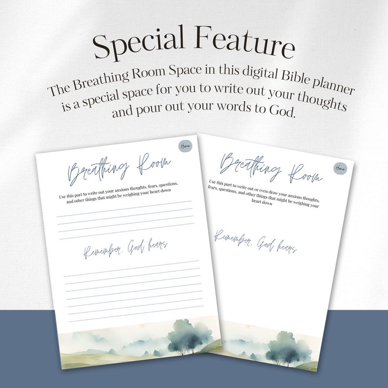 Shalom Bible Planner, Printable Christian Planner, Goodnotes Planer ...