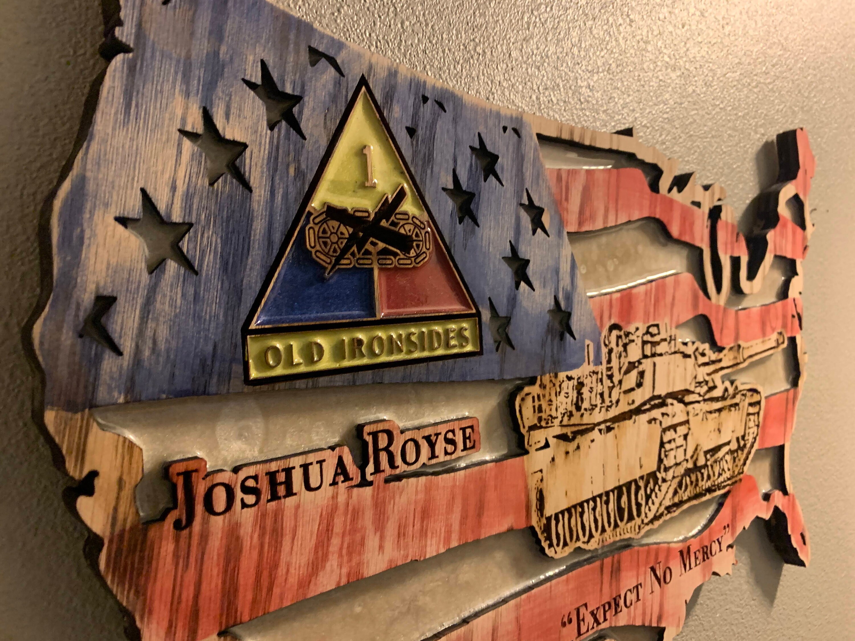 USA Wavy Flag Laser Cut File Lightburn Laser Cutter CNC - Etsy