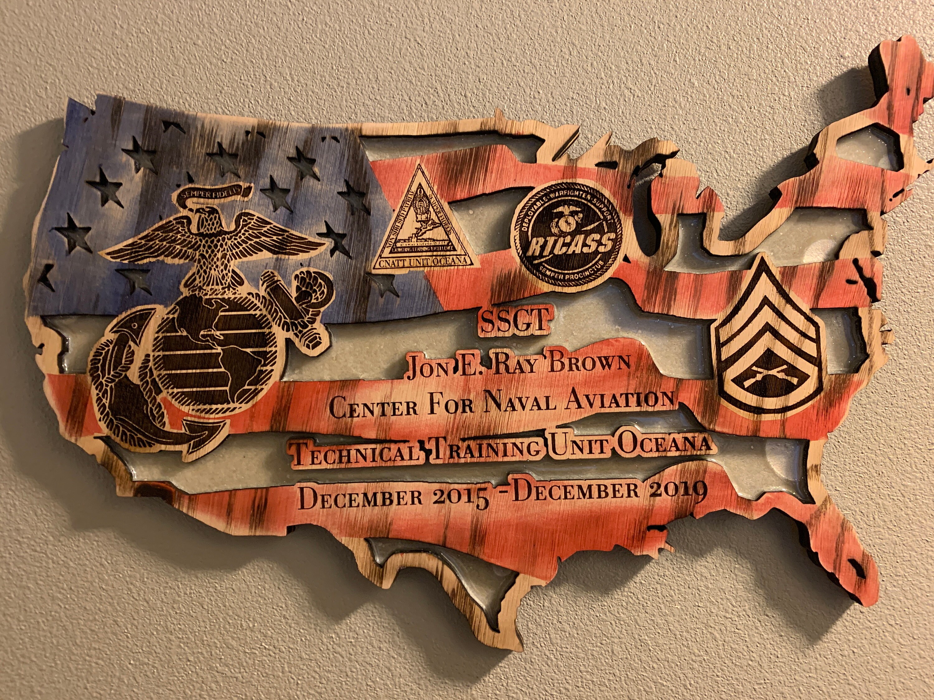 USA Wavy Flag Laser Cut File Lightburn Laser Cutter CNC - Etsy