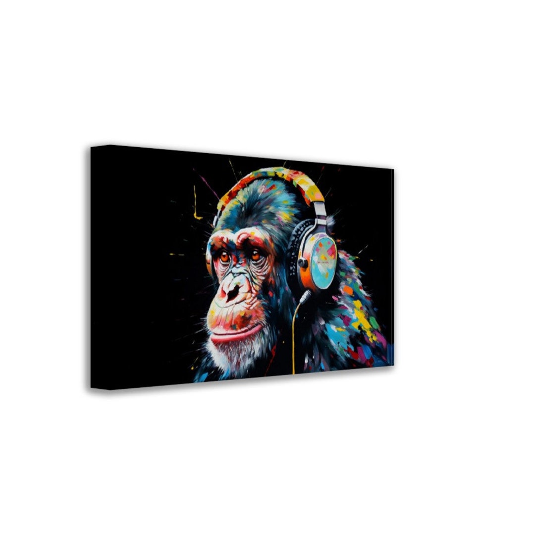 Funky Beats: Chimp Sheual Art Art Print Home Decor - Etsy