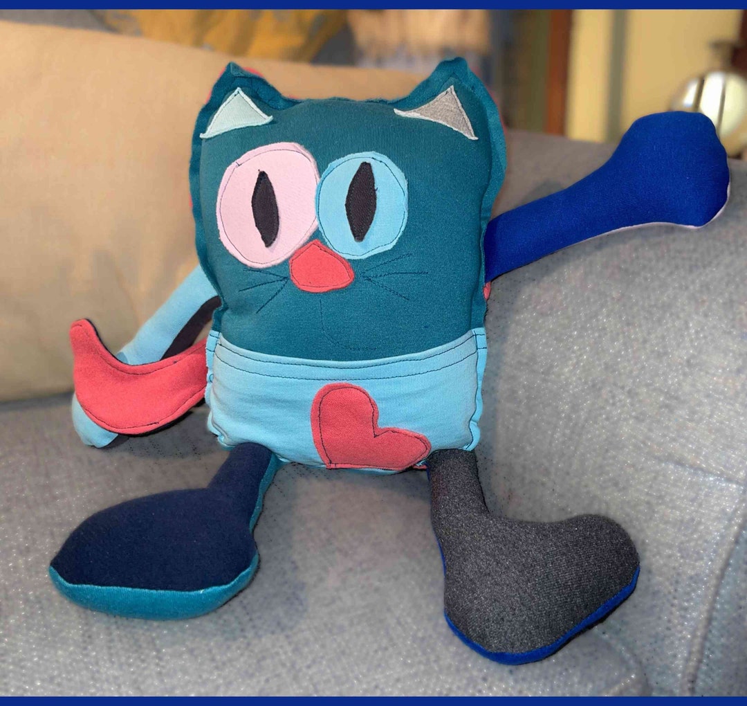 Weighted Stuffed Animal, Weighted Cat Plush, Stuffed Animals for ...