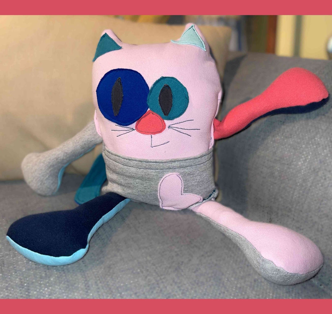 Weighted Stuffed Animal, Weighted Cat Plush, Stuffed Animals for ...