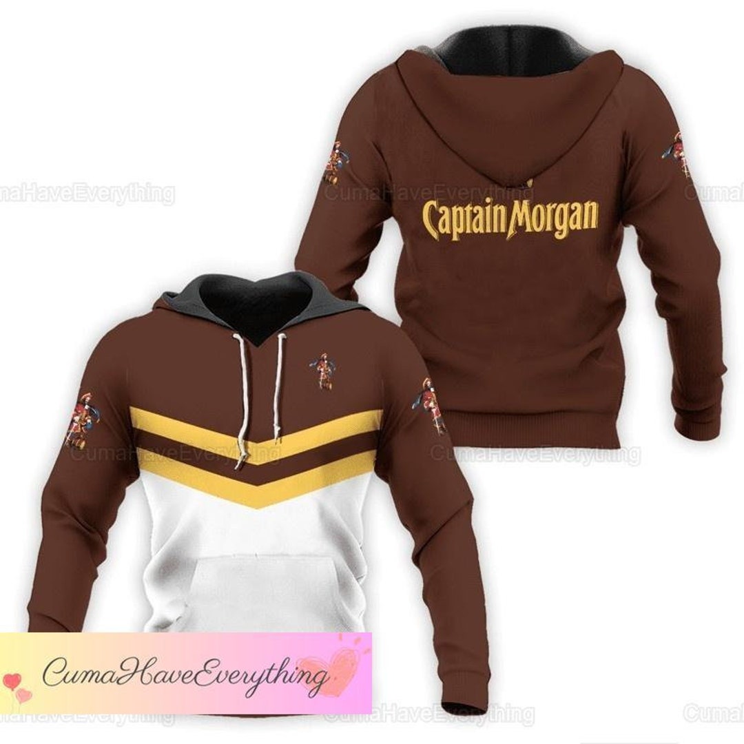 Captain Morgan Hoodie, Captain Morgan Zip Hoodie, Captain Morgan Gifts ...