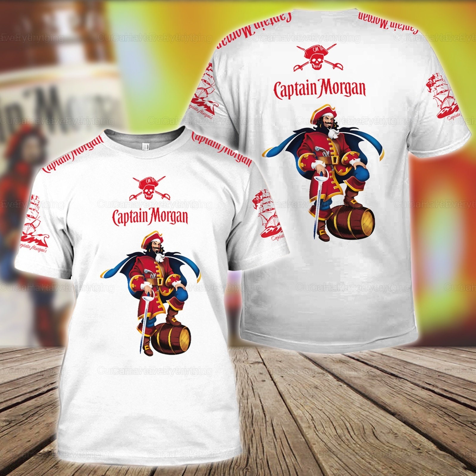 Captain Morgan T Shirts Men