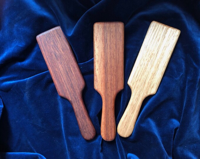 Wooden Spanking Paddle Etsy