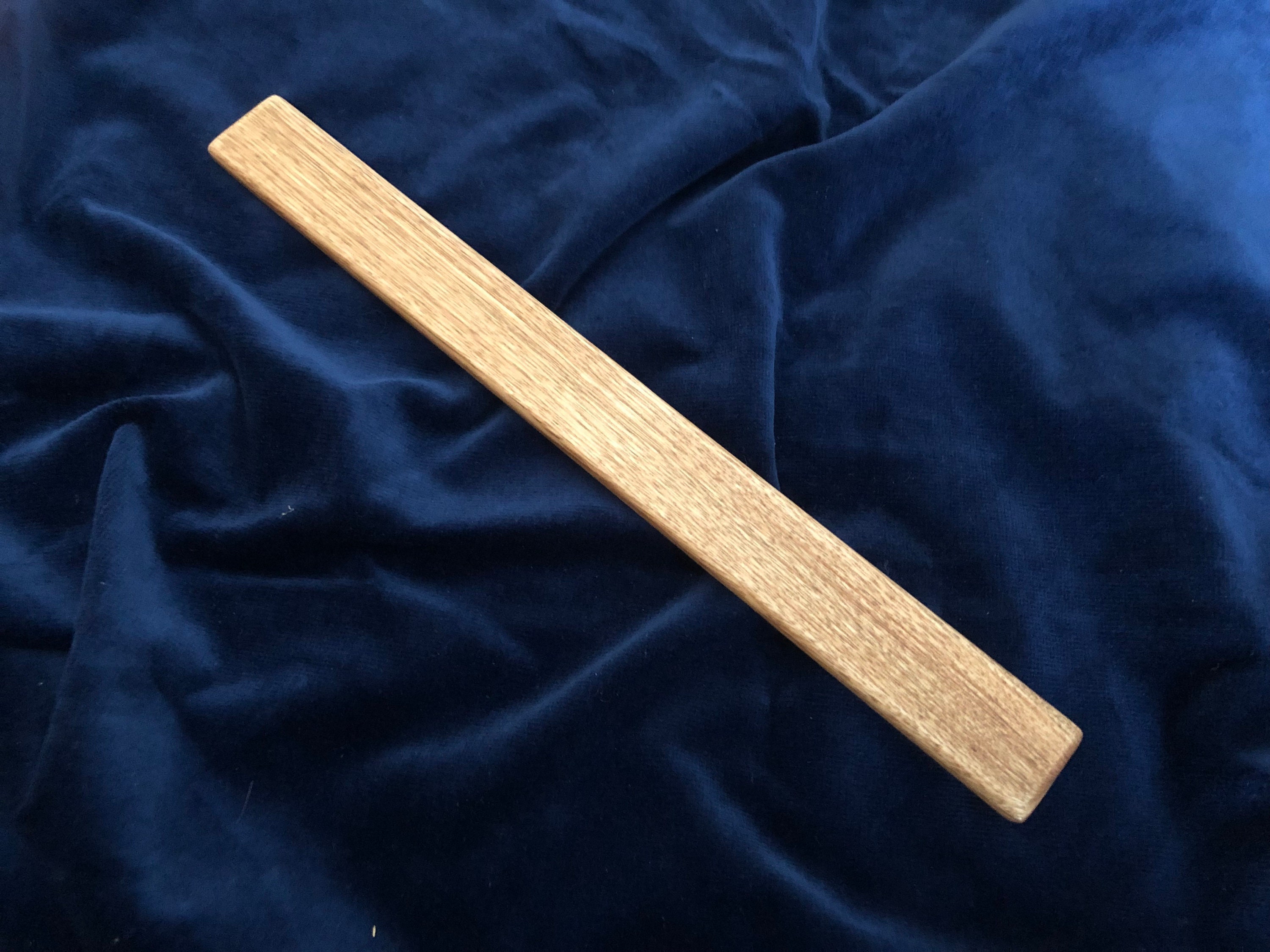 Paddle Handmade Wooden Spanking Paddle Ruler Style Etsy