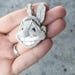 Fully Iced Out Rapper Jewelry Hand Made Hiphop Cartoon Pendant CZ Round ...