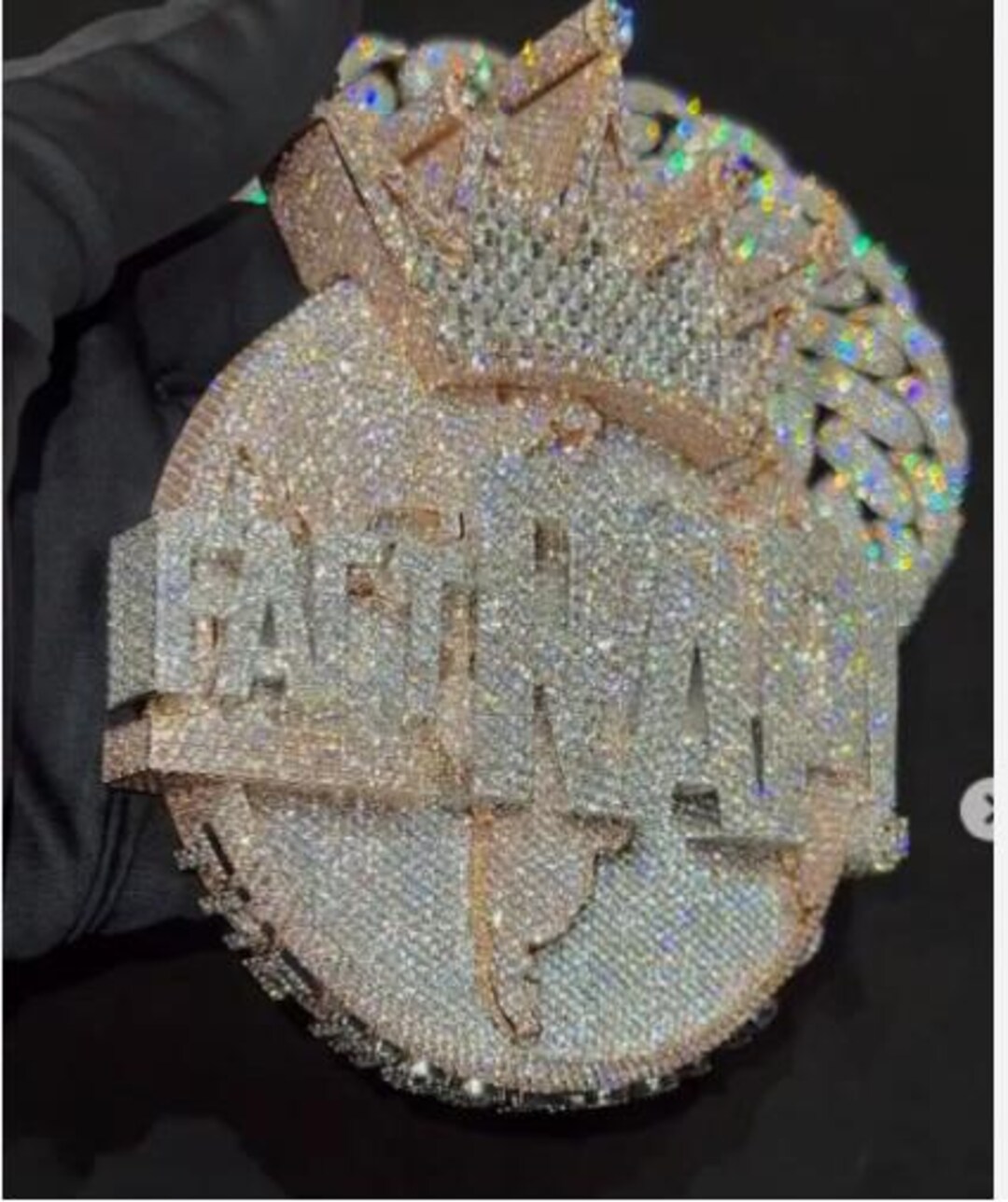 Iced Out Custom Letter Customize Men's Pendant 925 Sterling Silver ...