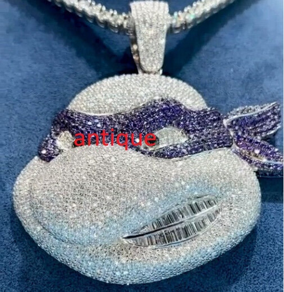 9.50 Ct Diamond Cartoon Pendant Iced Out Cartoon Diamond Pendant Hip ...