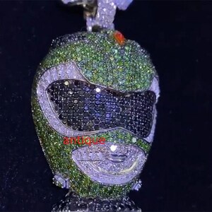 Cartoon Character Handmade Diamond Pendant Iced Out Cartoon Diamond ...