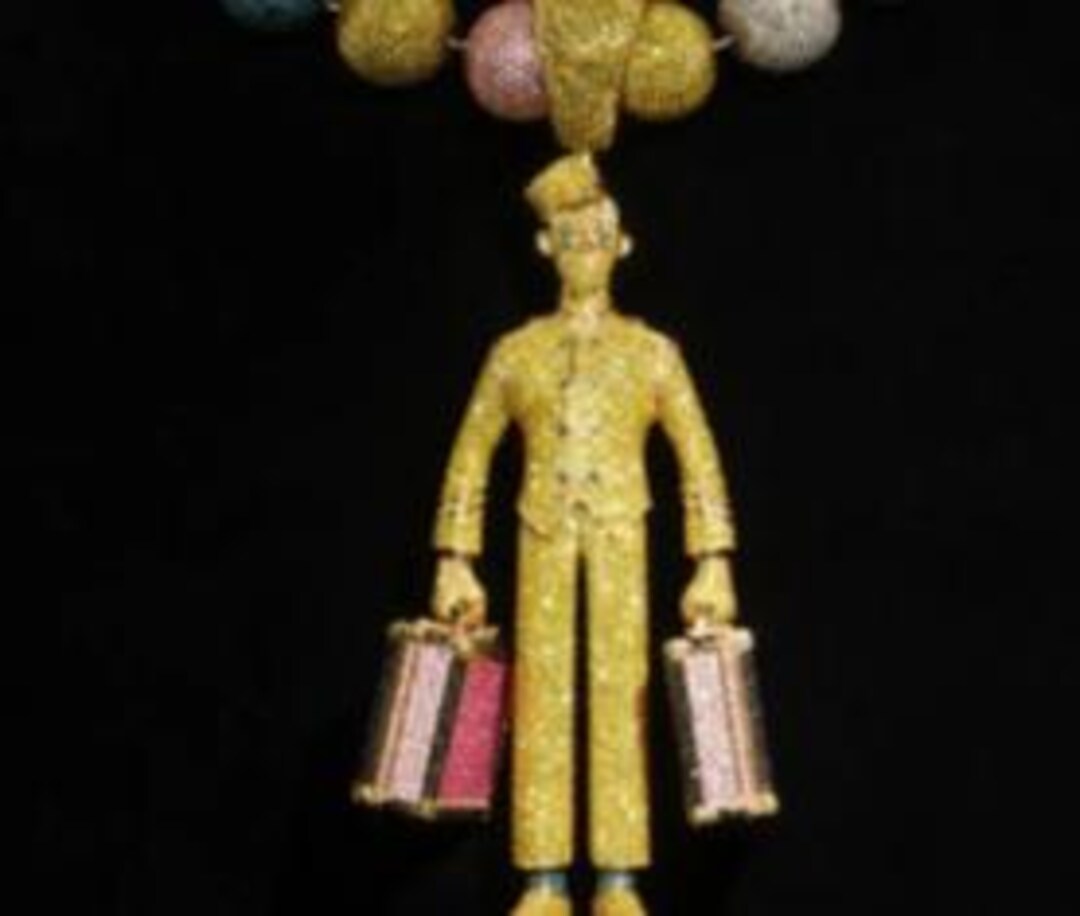 Animal Cartoon Pendant Enamel Cartoon Pendant Iced Out Cartoon Diamond ...