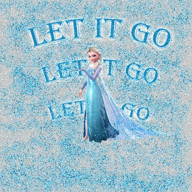 Frozen Let It Go - Etsy