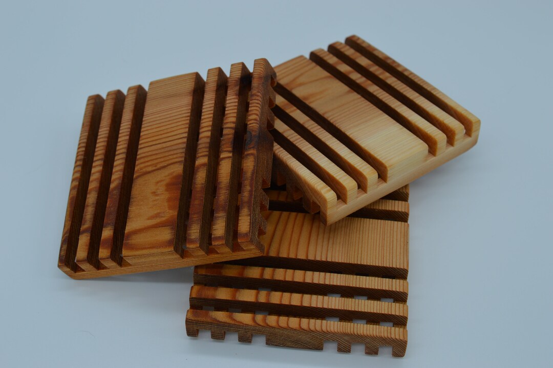 Handmade Solid Wood Trivet for Soap or Kitchen Use. Available in Cedar ...