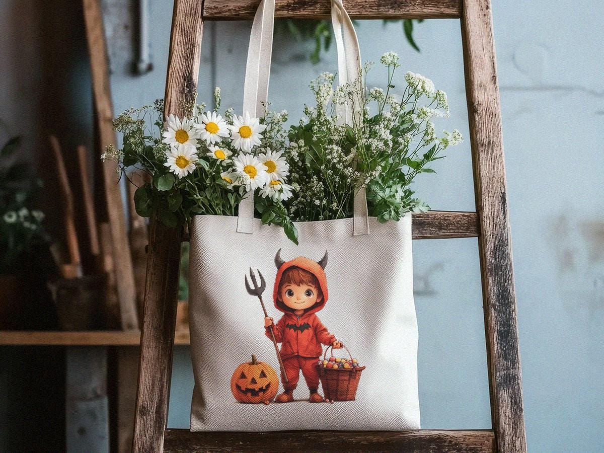 Cute Halloween Girl Clipart Watercolor Halloween Little Girl Clipart ...