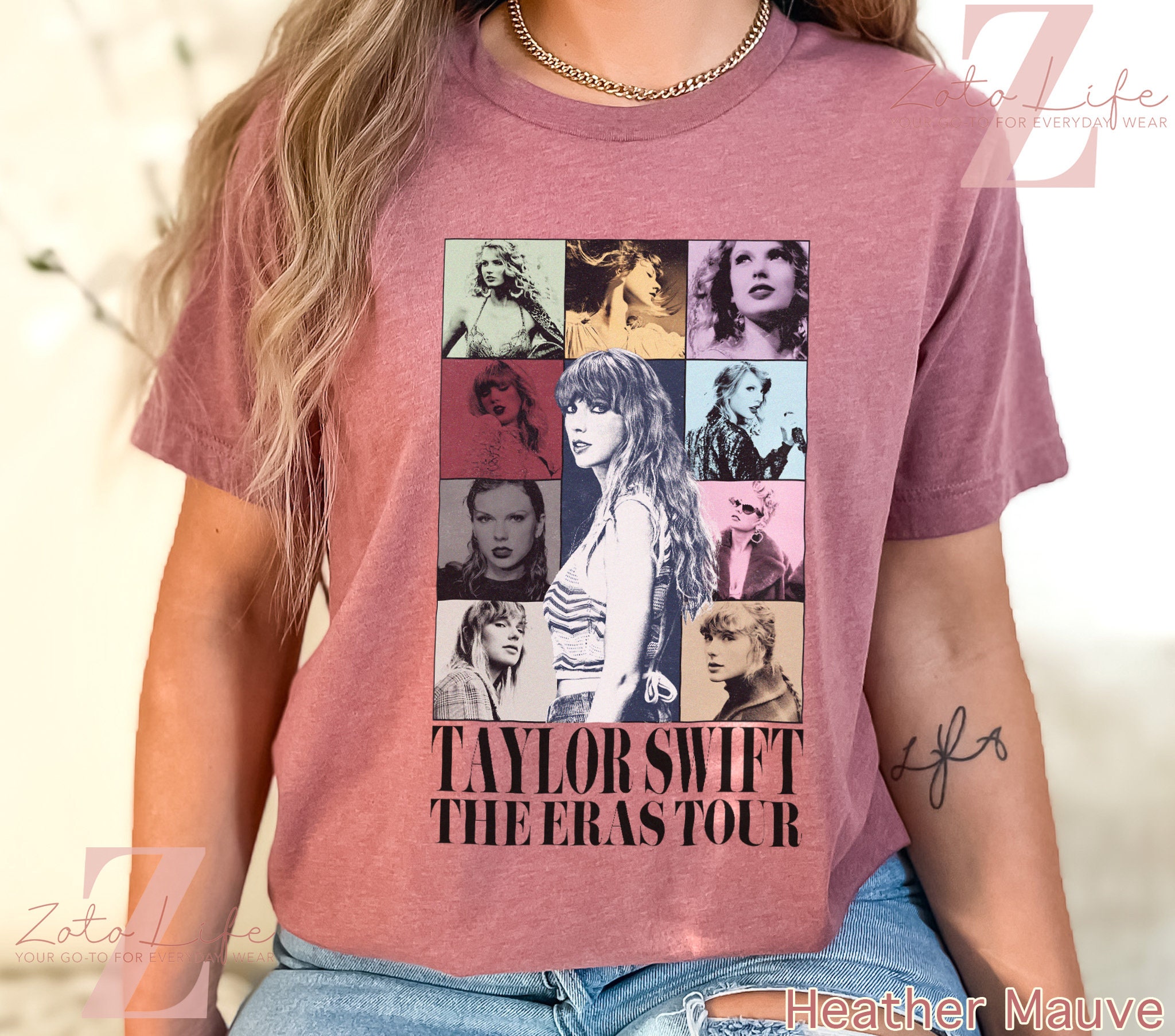 The Eras Tour T-Shirt Bella & Canvas, Taylor Taylor Version Merch ...