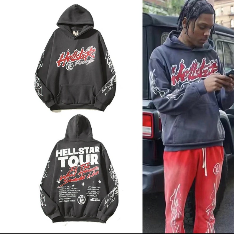 Y2K Hellstar Tour Hoodie - Etsy