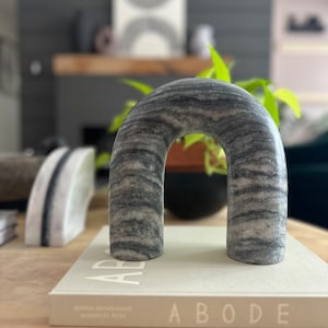 Marble Arch Decor Modern Decorative Accent Piece Luxury Decor Natural ...