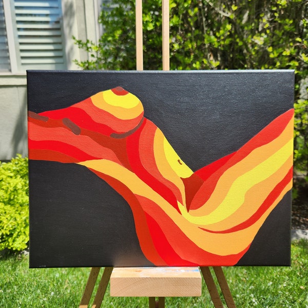 Nude Thermal Body Painting - Etsy