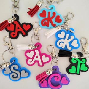 Personalized 3D Printed Keychain: Custom Name Backpack Tag - Etsy