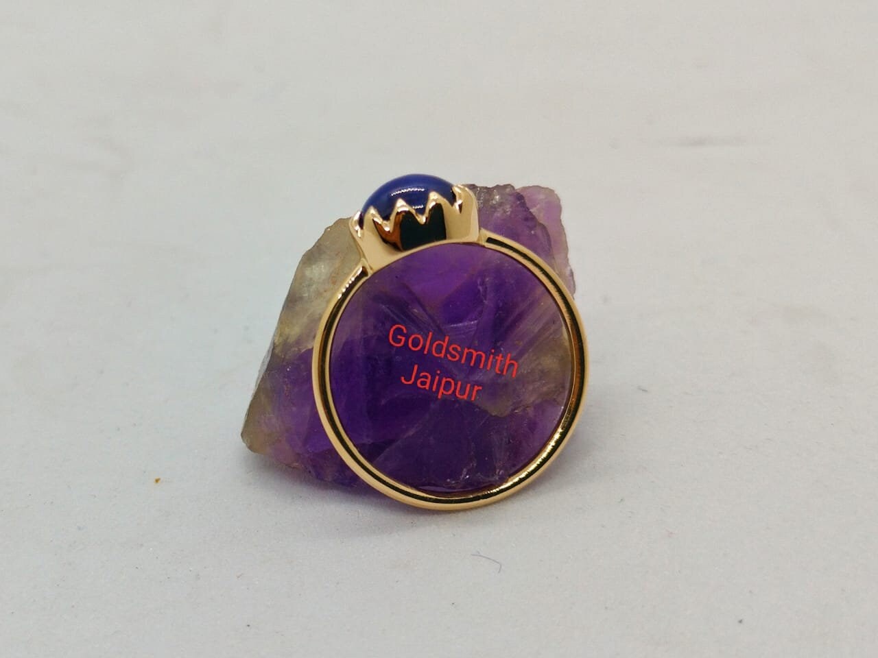 Blue Star Sapphire Ring ,blue Lindy Star Sapphire Ring, 6 Rays Star ...