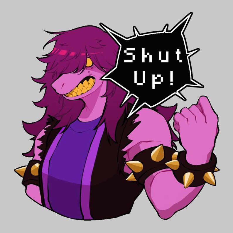 Deltarune Vinyl Stickers - Etsy
