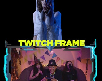 Animated Twitch Stream Overlay Halloween Theme With Bats - Etsy