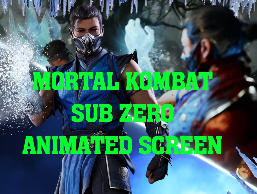 Unique Mortal Kombat Sub Zero Inspired Twitch Live Stream Screens Set ...