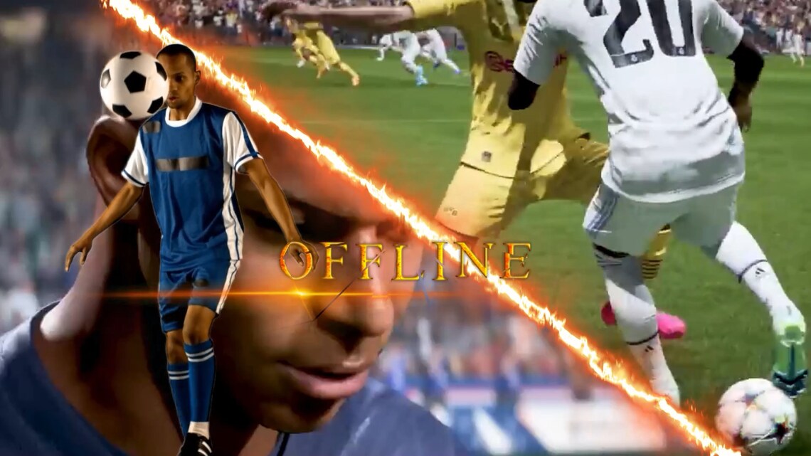 EA Sports FC 24 Football-themed Twitch Stream Overlays BRB, Offline ...