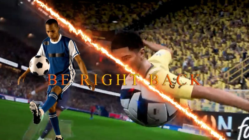 EA Sports FC 24 Football-themed Twitch Stream Overlays BRB, Offline ...