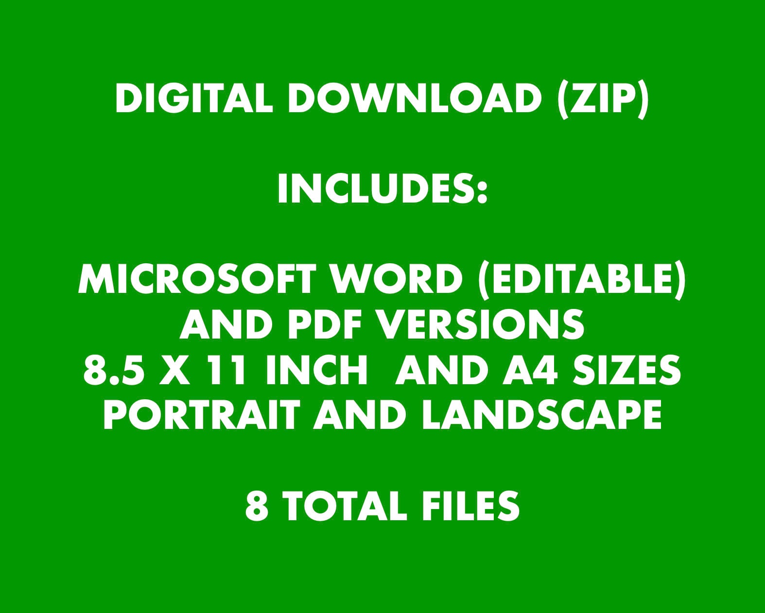 2025 Calendar Templates: Editable MS Word & PDF (digital Download) - Etsy