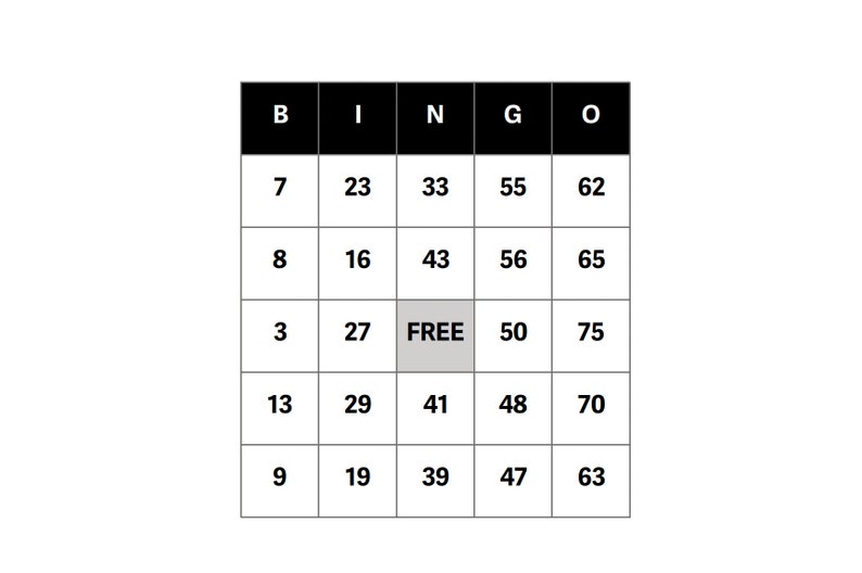 Bingo Cards - Downloadable and Printable PDF - 100+ Random and Unique ...