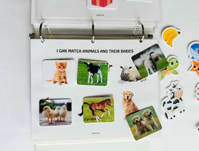 Busy Book, Toddler Busy Book Printable, Toddler Learning Binder ...