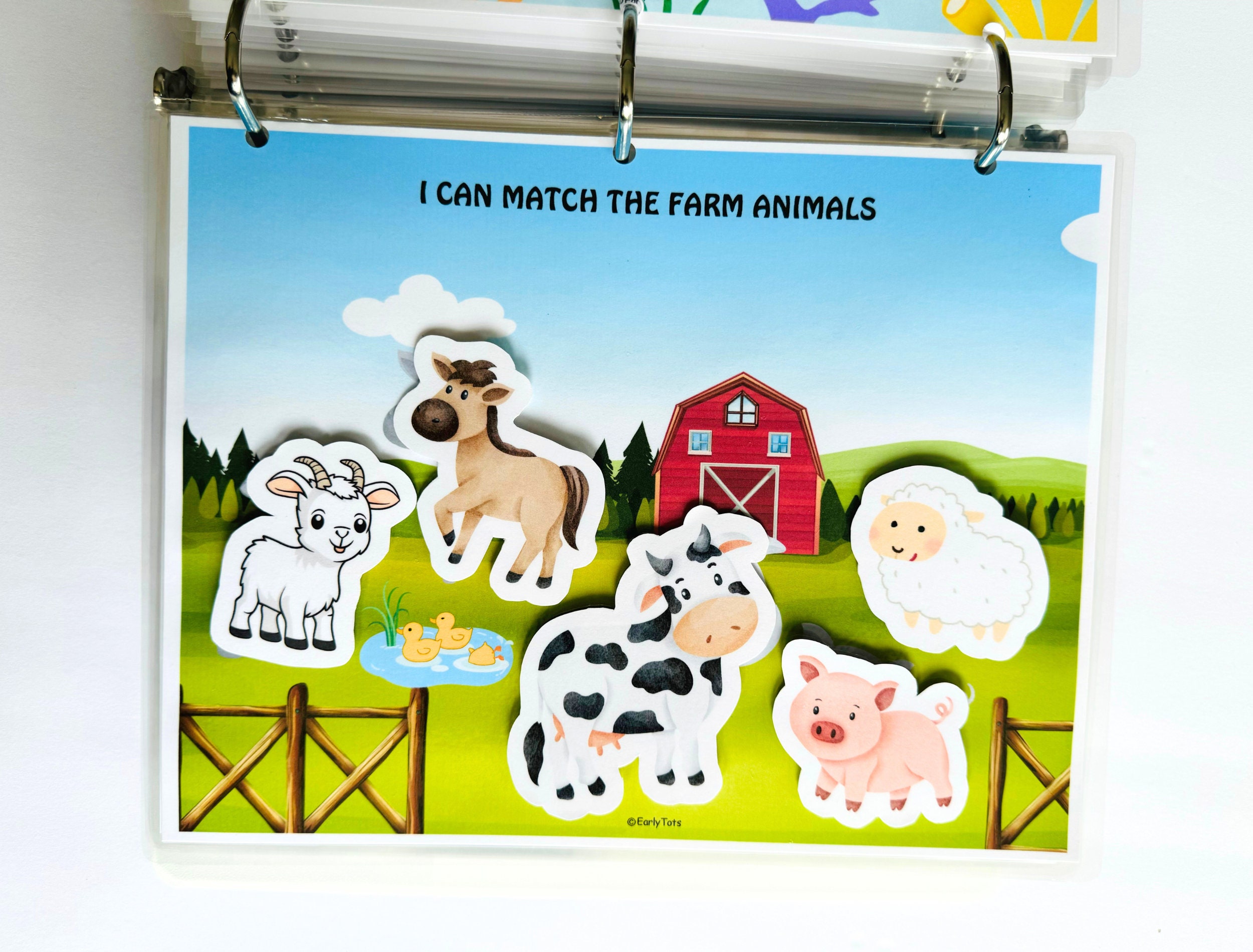 Busy Book, Toddler Busy Book Printable, Toddler Learning Binder ...