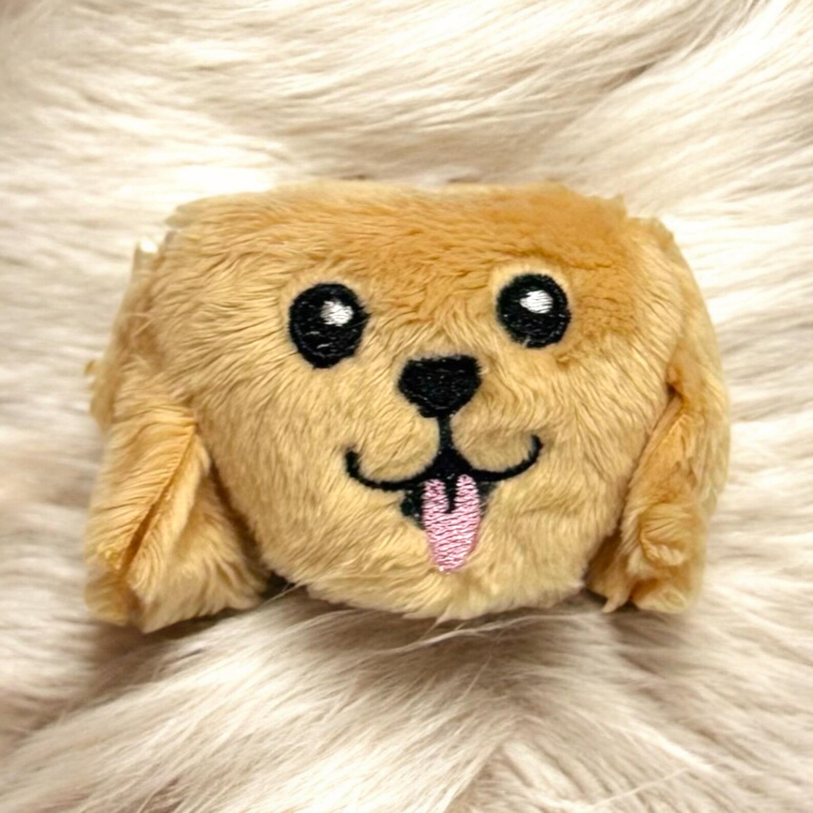 Embroidered Plush Scrunchie: Handmade Dog Hair Tie - Etsy