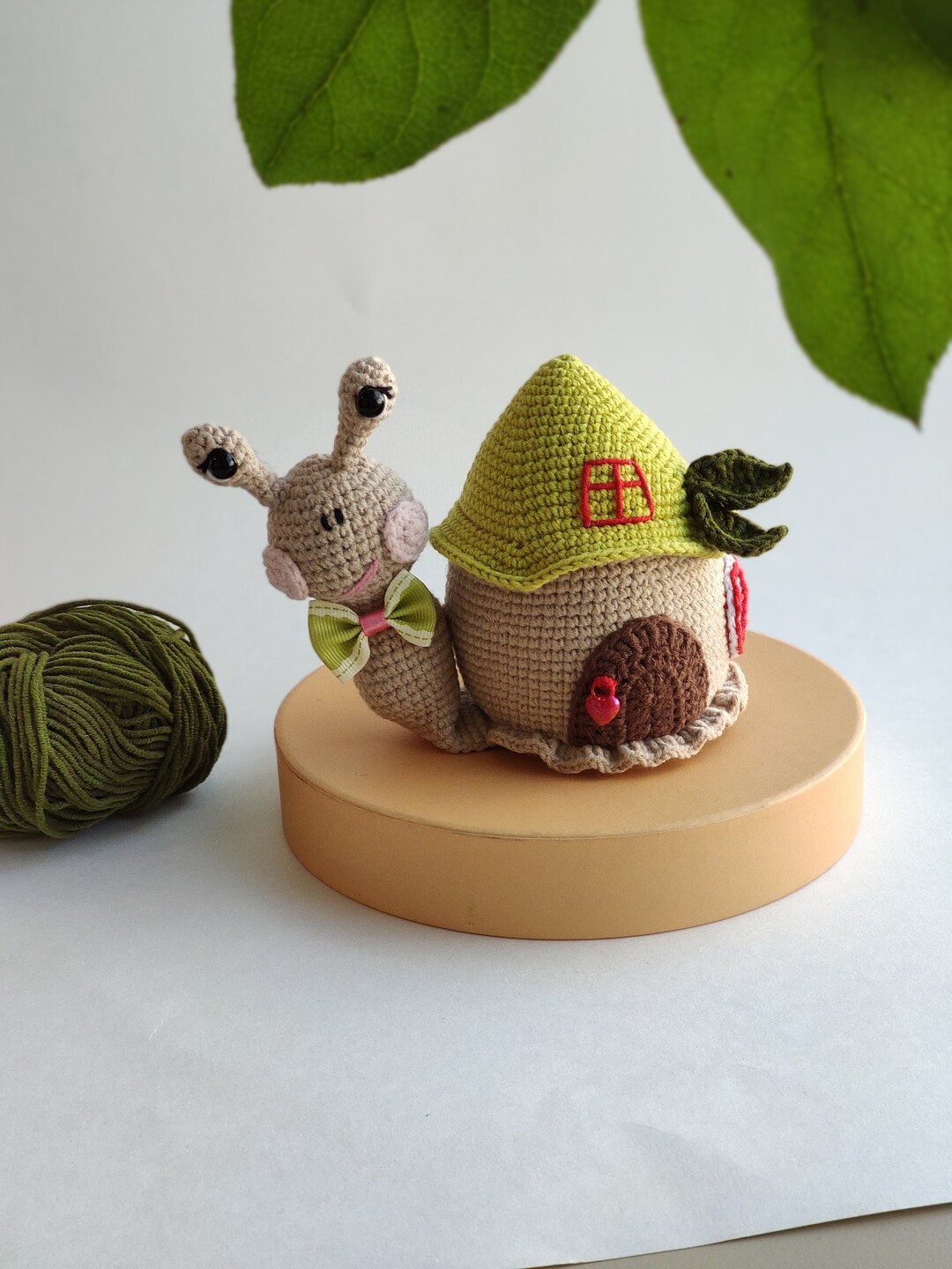 Crochet Pattern Amigurumi Snail, Pincushion Making, Newcomers Gift - Etsy
