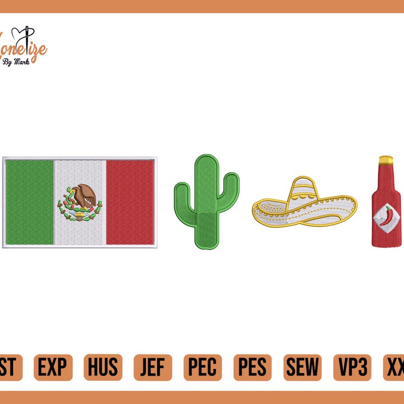 Mexican Embroidery Designs - Etsy